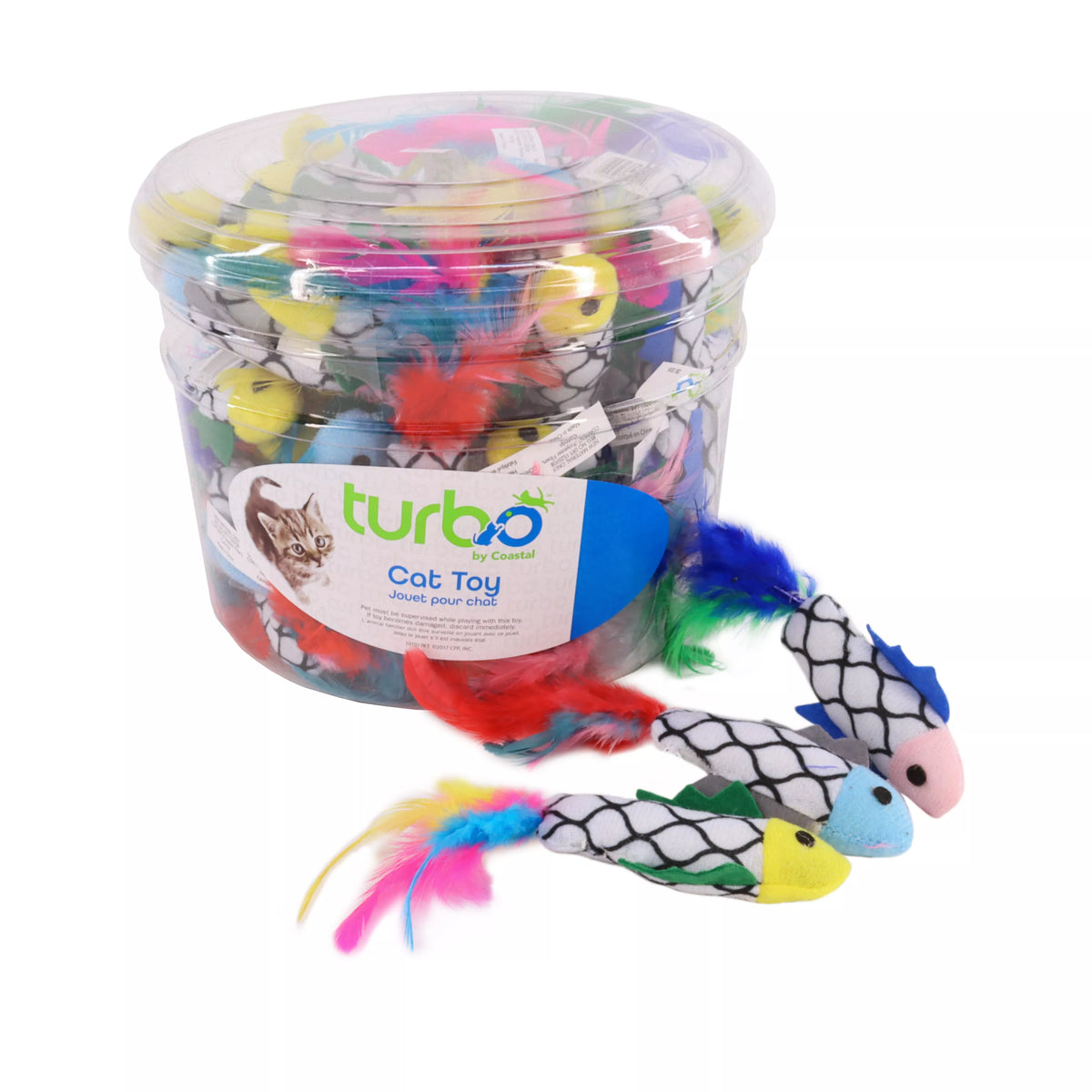 Coastal Pet Products Turbo Fish with Feathers - Serving 5 Locations in OH - Granville Milling Co.