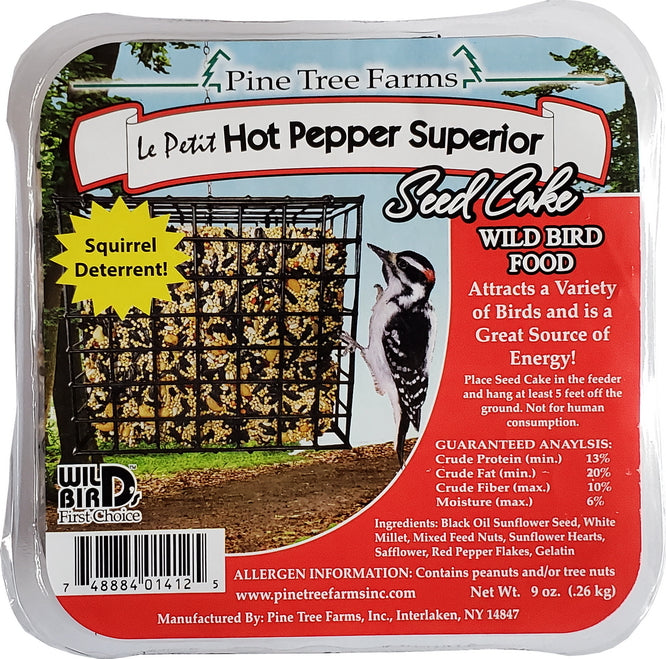 Pine Tree Farms Le Petit Hot Pepper Superior Seed Cake - Serving 5 ...