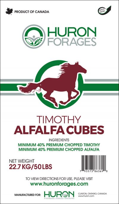 Huron Timothy Alfalfa Cubes (50 LB) - Serving 5 Locations in OH ...