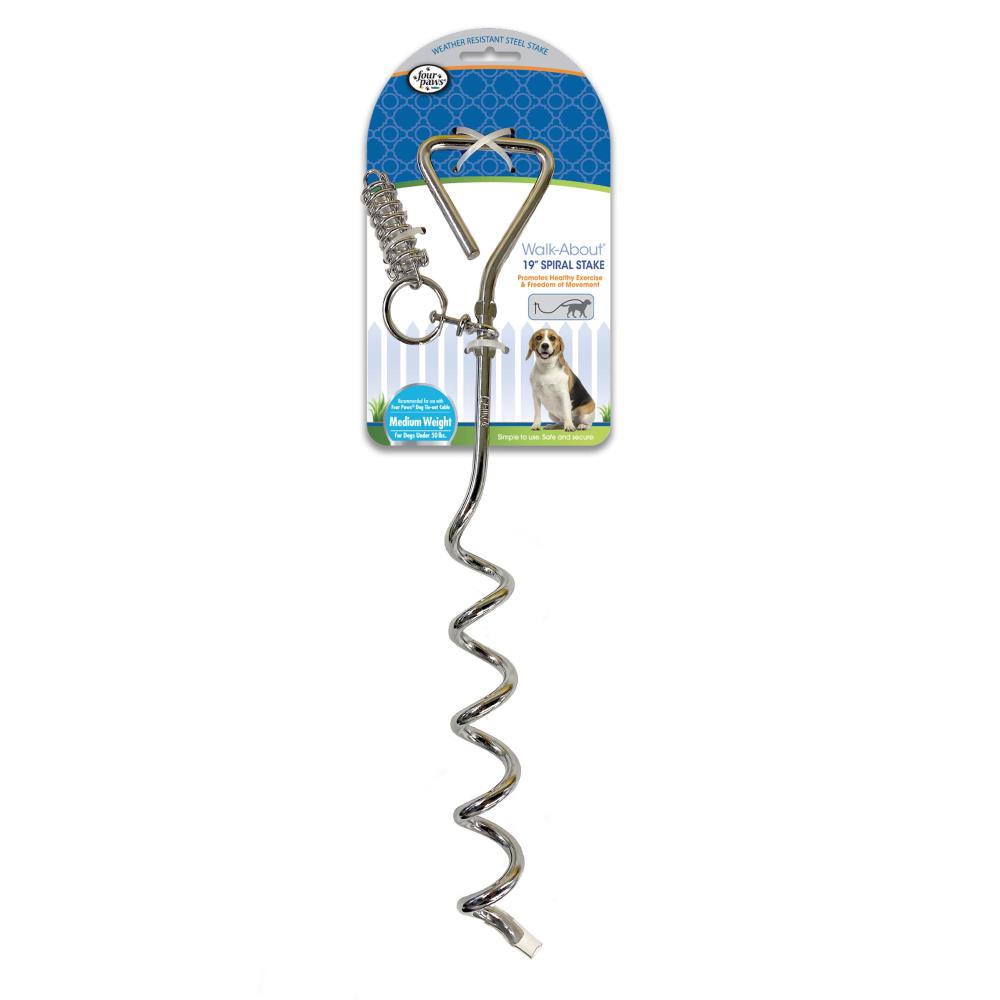 Four Paws® Walk-About® Spiral Tie-Out Stake - Serving 5 Locations in OH ...
