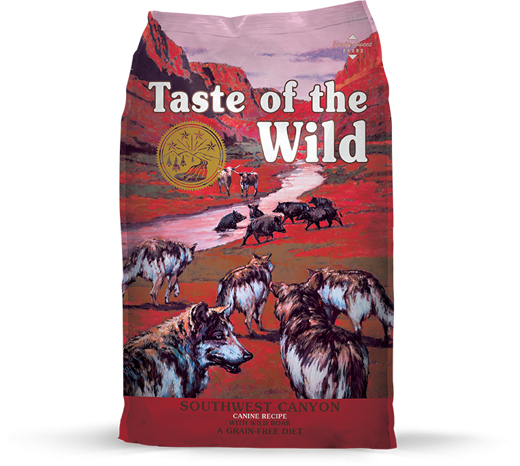 Taste Of The Wild Grain Free Southwest Canyon with Wild Boar Dry Dog ...