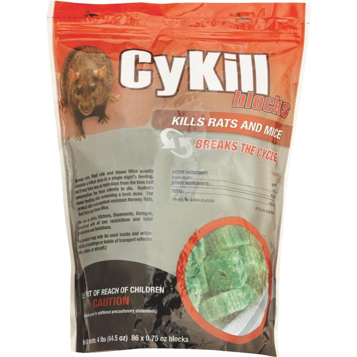 CyKill Block Rat And Mouse Poison, 4 Lb. - Serving 5 Locations in OH ...