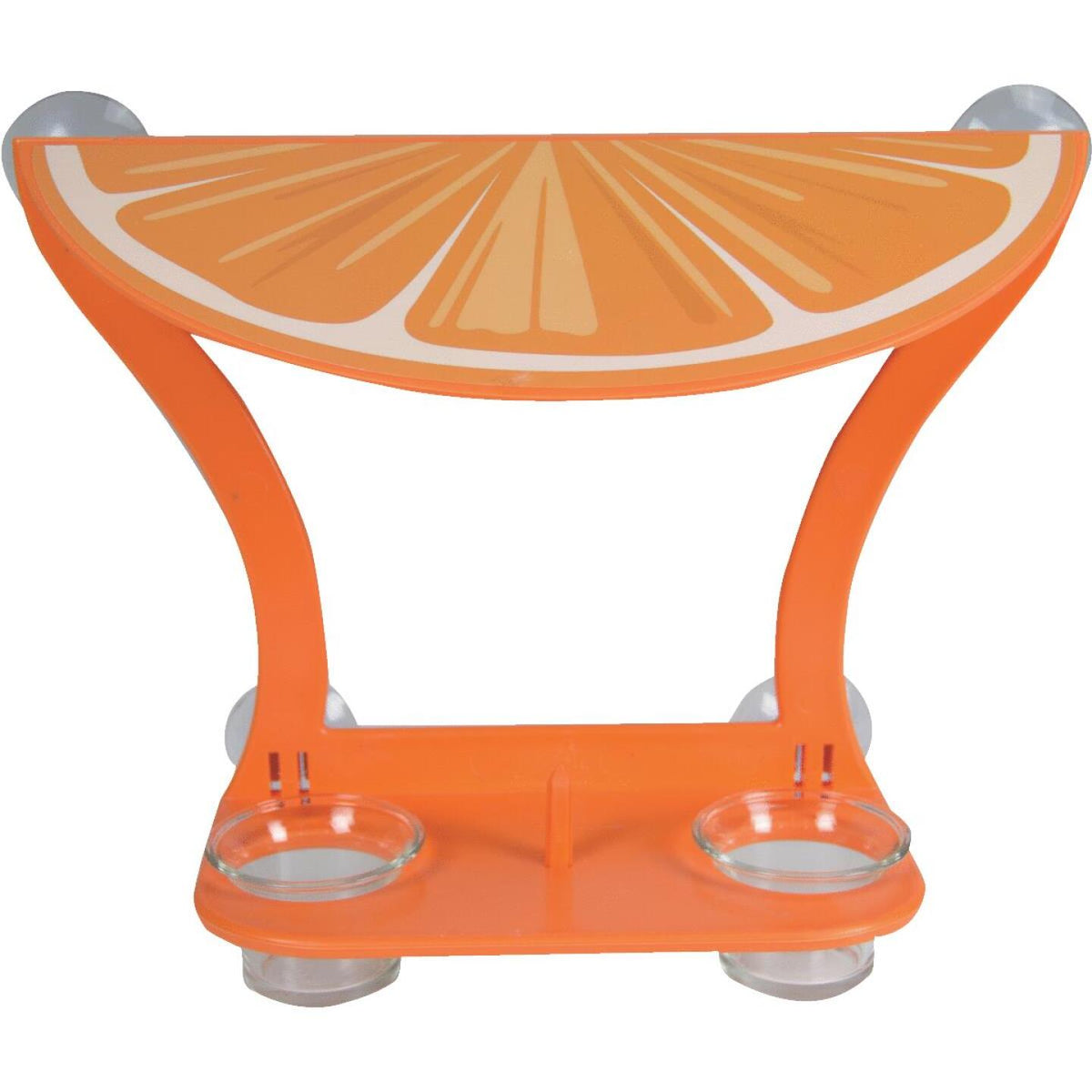 Heath 2 Oz. Plastic Orangeview Window Oriole Feeder - Serving 5 ...