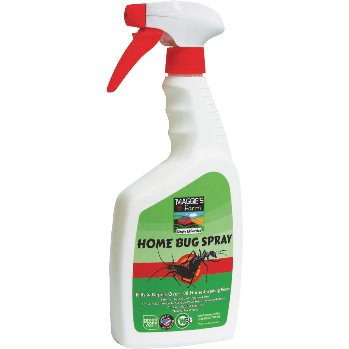 Maggie's Farm 24 Oz. Ready To Use Trigger Spray Home Bug Spray Insect ...