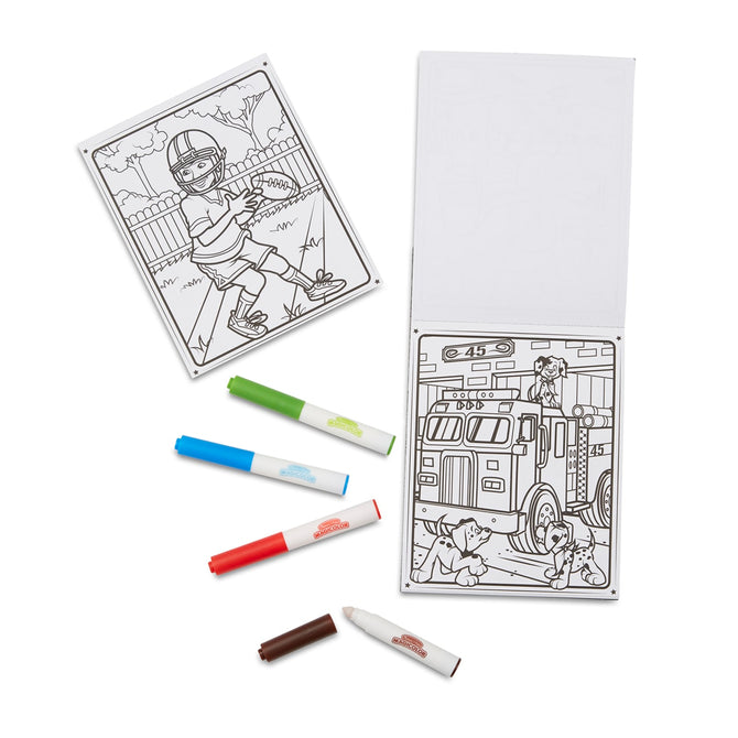 Melissa & Doug Magicolor - On the Go - Games & Adventure Coloring Pad ...