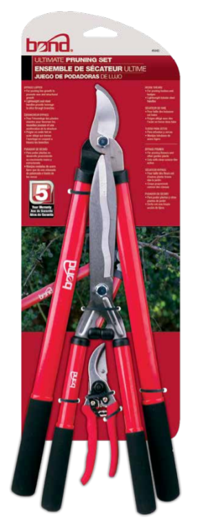 Bond Ultimate Pruning 3 Piece Combo Set with Lopper, Hedge Shears ...