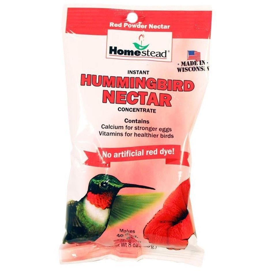 NATURAL POWDER HUMMINGBIRD NECTAR CONCENTRATE (8 oz) - Serving 5 ...