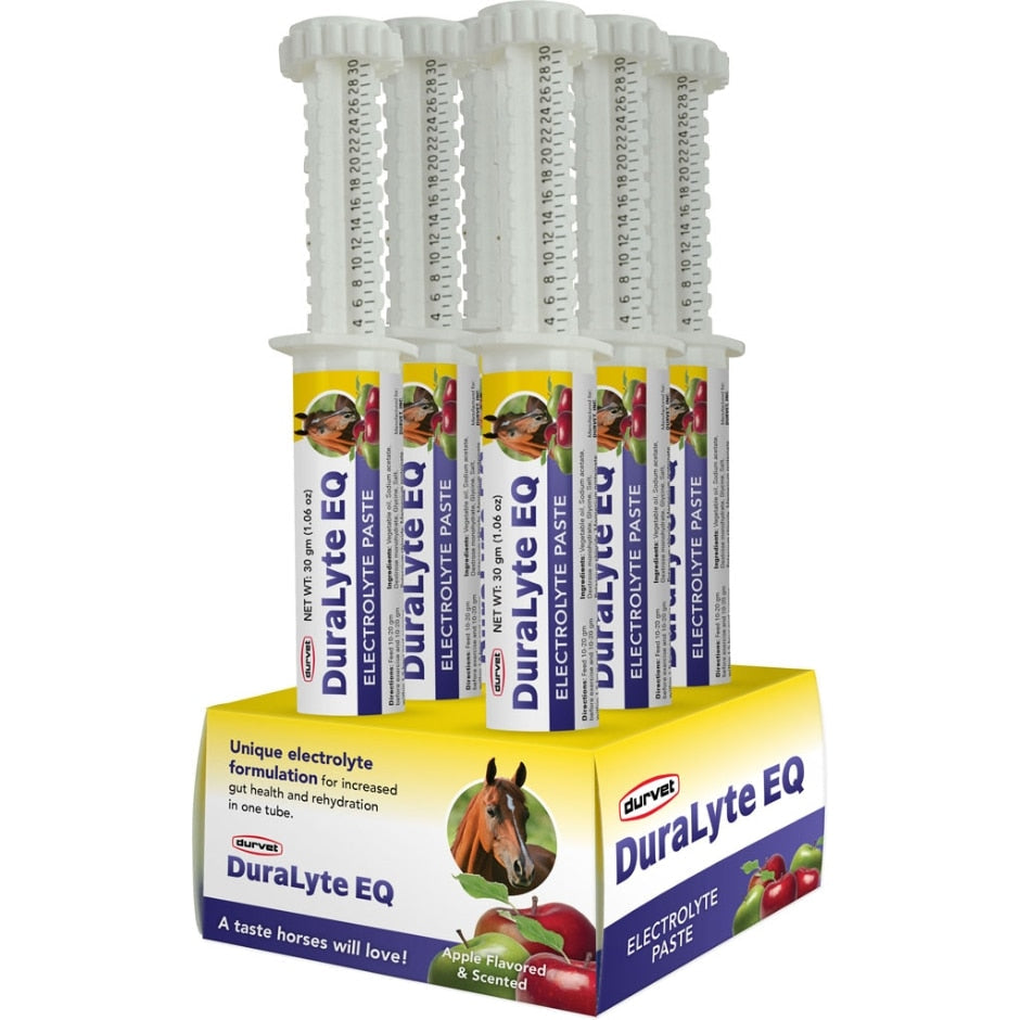 DURVET DURALYTE EQ MAX ELECTROLYTE & PROBIOTIC PASTE (30 GM) - Serving ...